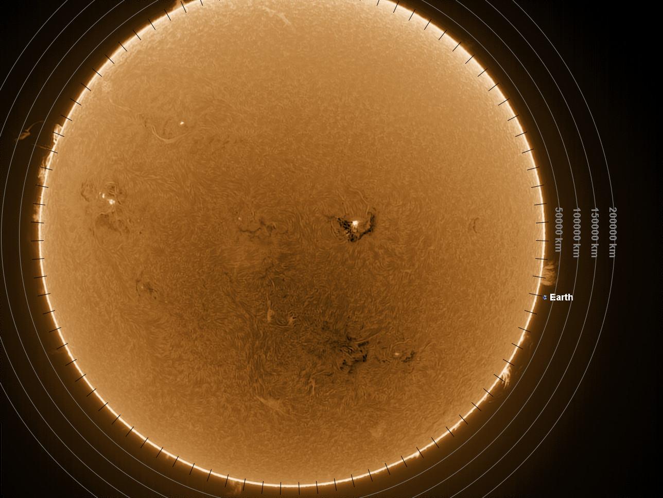 I captured the Sun’s Fiery Prominences at Solar Maximum - Wonders Of ...